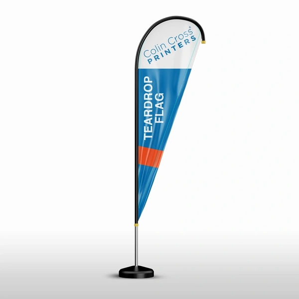 Teardrop Flag | Colin Cross Printers