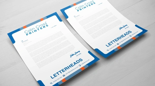 Letterheads | Colin Cross Printers